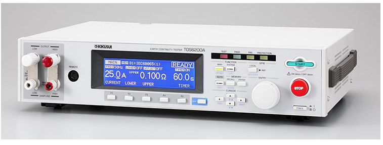 KIKUSUI菊水接地电阻导通测试仪_TOS6200A - 广州市君翔自动化控制设备有限公司